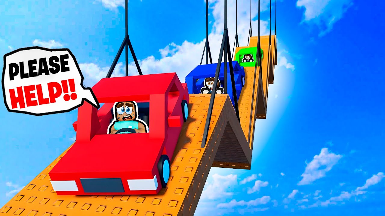 I survived Roblox Driving Test Line... - YouTube