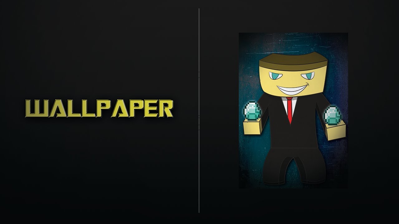 Minecraft | Pimp Steve | Illustrator CS6 | Photoshop CS6 - YouTube