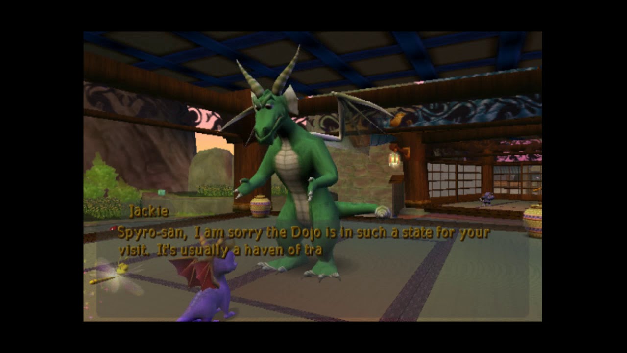Spyro: Enter the Dragonfly (Blind) Uncut #3 - Dojo Time! - YouTube