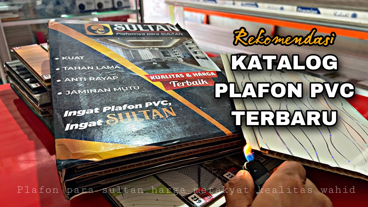Katalog plafon pvc sultan | plafon pvc sangatta kutai timur - YouTube