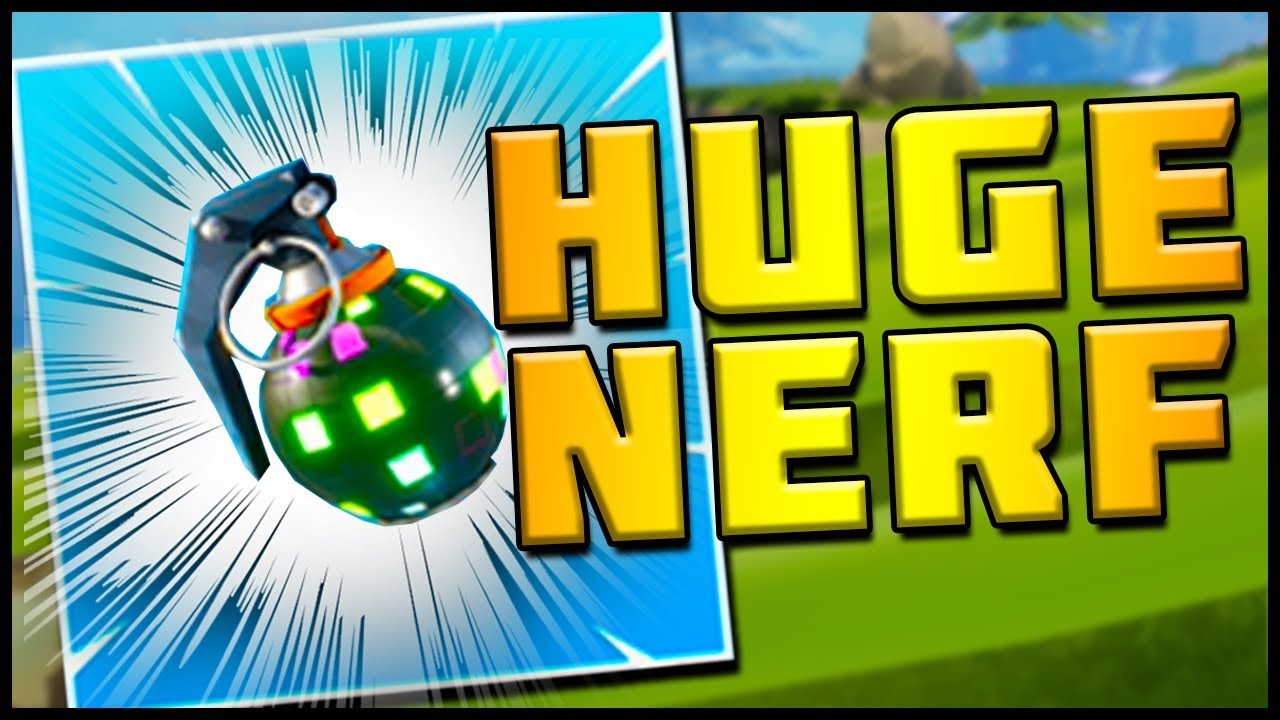 BOOGIE BOMB NERF | Fortnite Battle Royale - YouTube