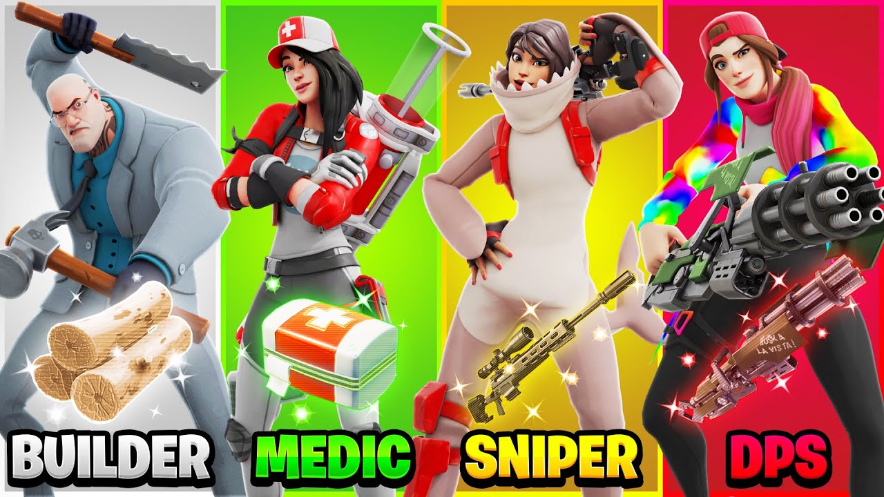 RANDOM FORTNITE ROLE CHALLENGE - YouTube