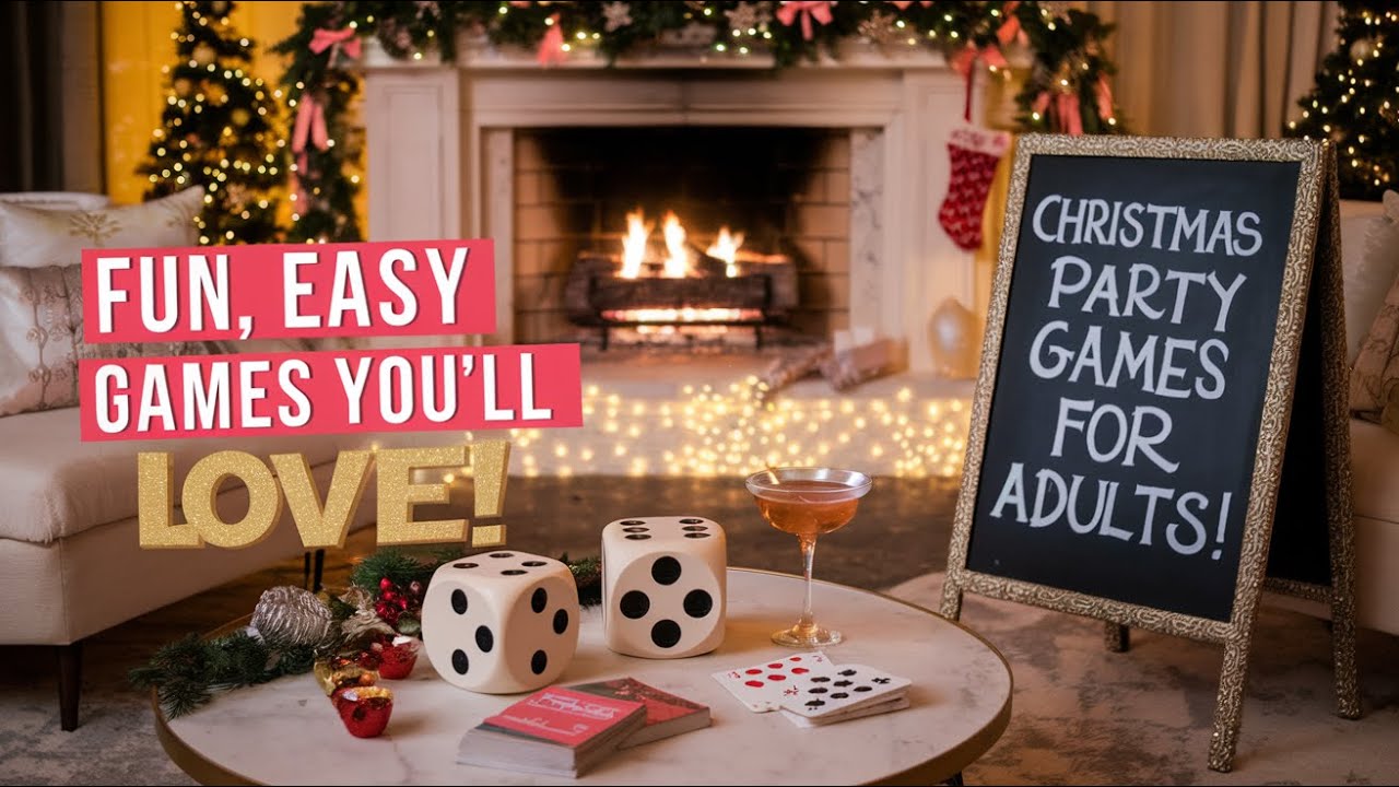 Christmas Party Games For Adults - YouTube