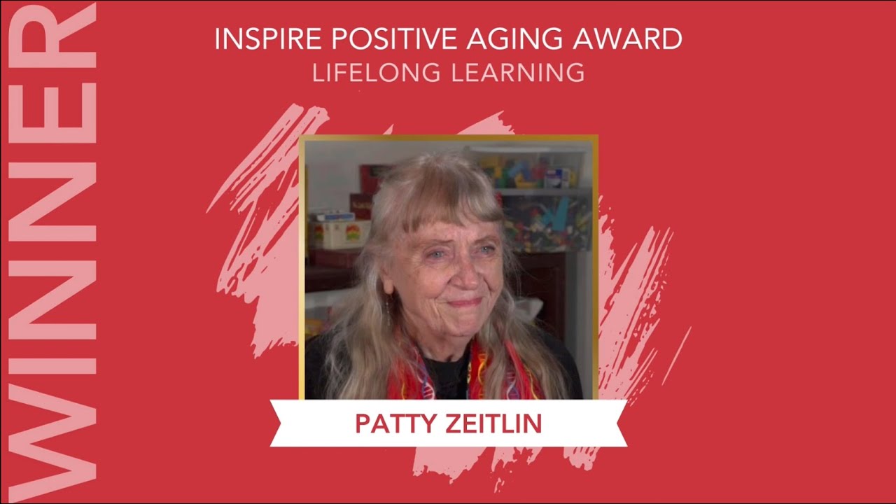 Patty Zeitlin honored posthumously for Lifelong Learning - YouTube