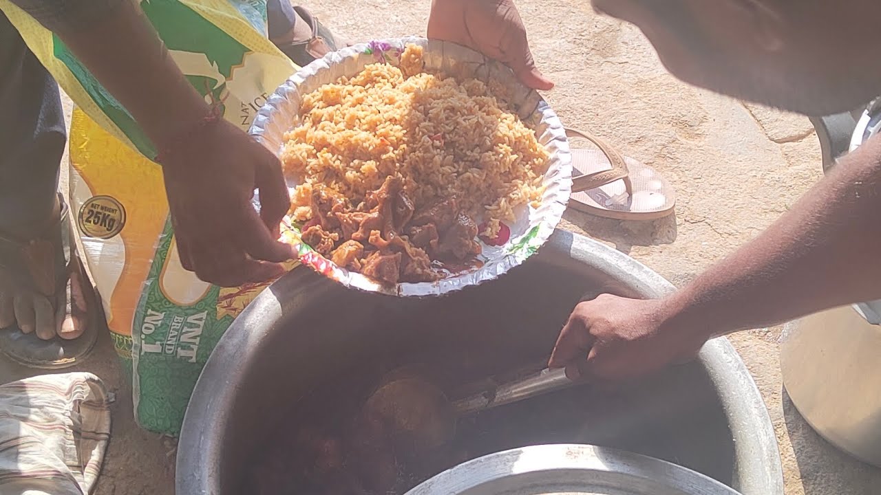 KADAPA MUTTON DHUM BIRIYANI 😋||DESI ANDHRA FOOD 🔥 - YouTube