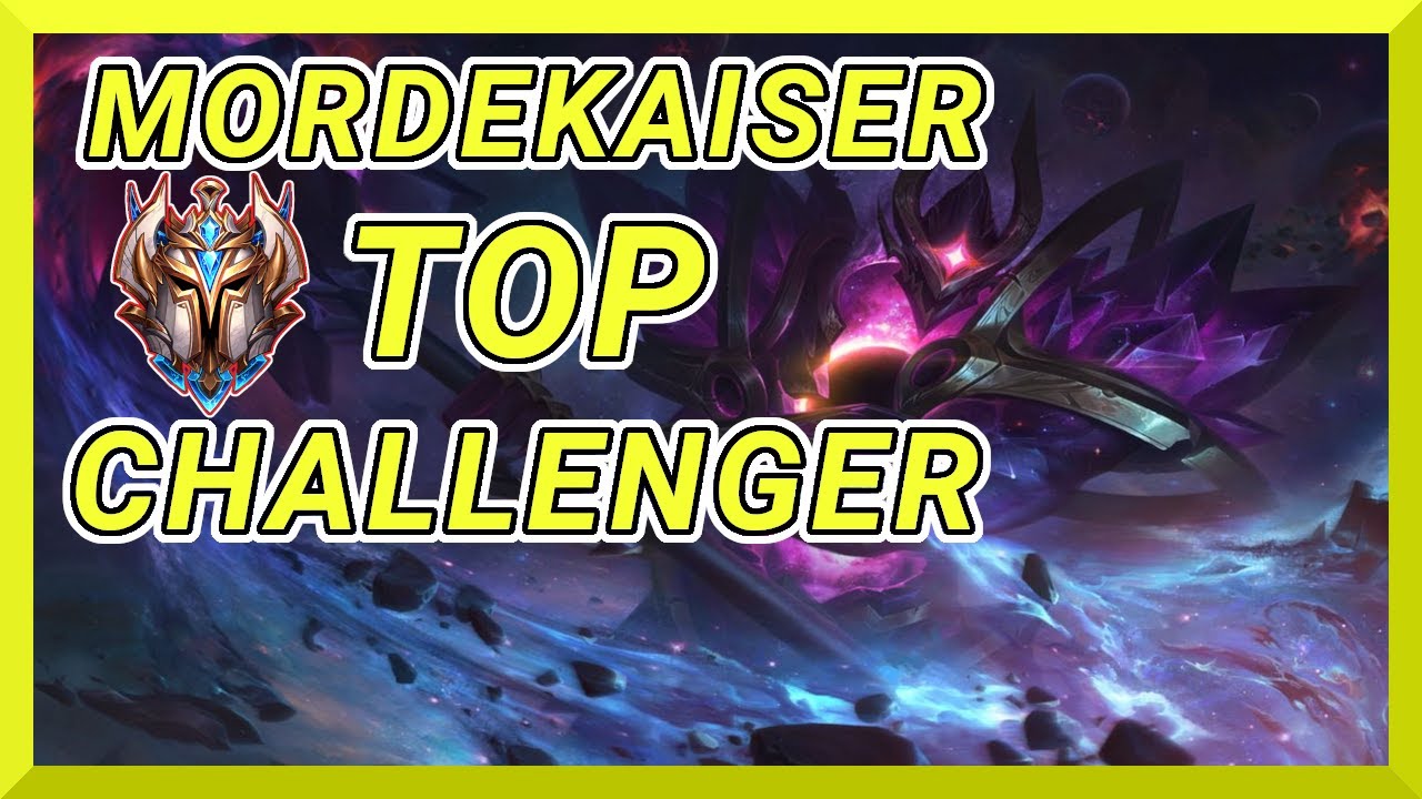 MORDEKAISER TOP CHALLENGER S11 | RUNAS | BUILD - YouTube