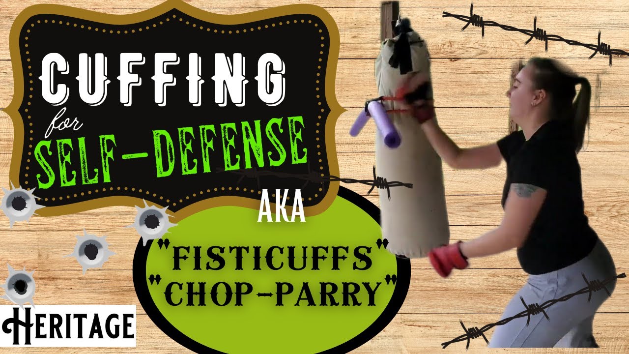 Cuffing for Self-Defense (a.k.a. "Chop-Parry" or "Fisticuffs") - YouTube
