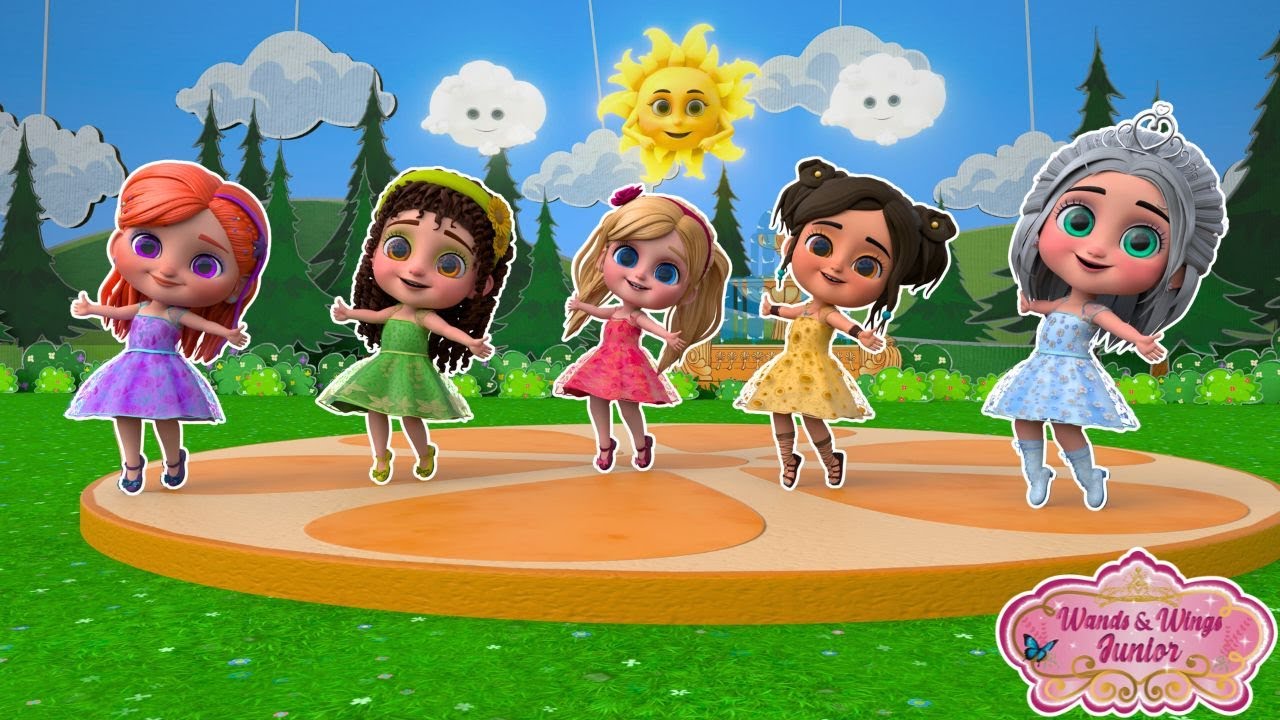 Wake Up Princess! 👑| Princess Morning Song 🌸| Fun Morning Song | Wands ...