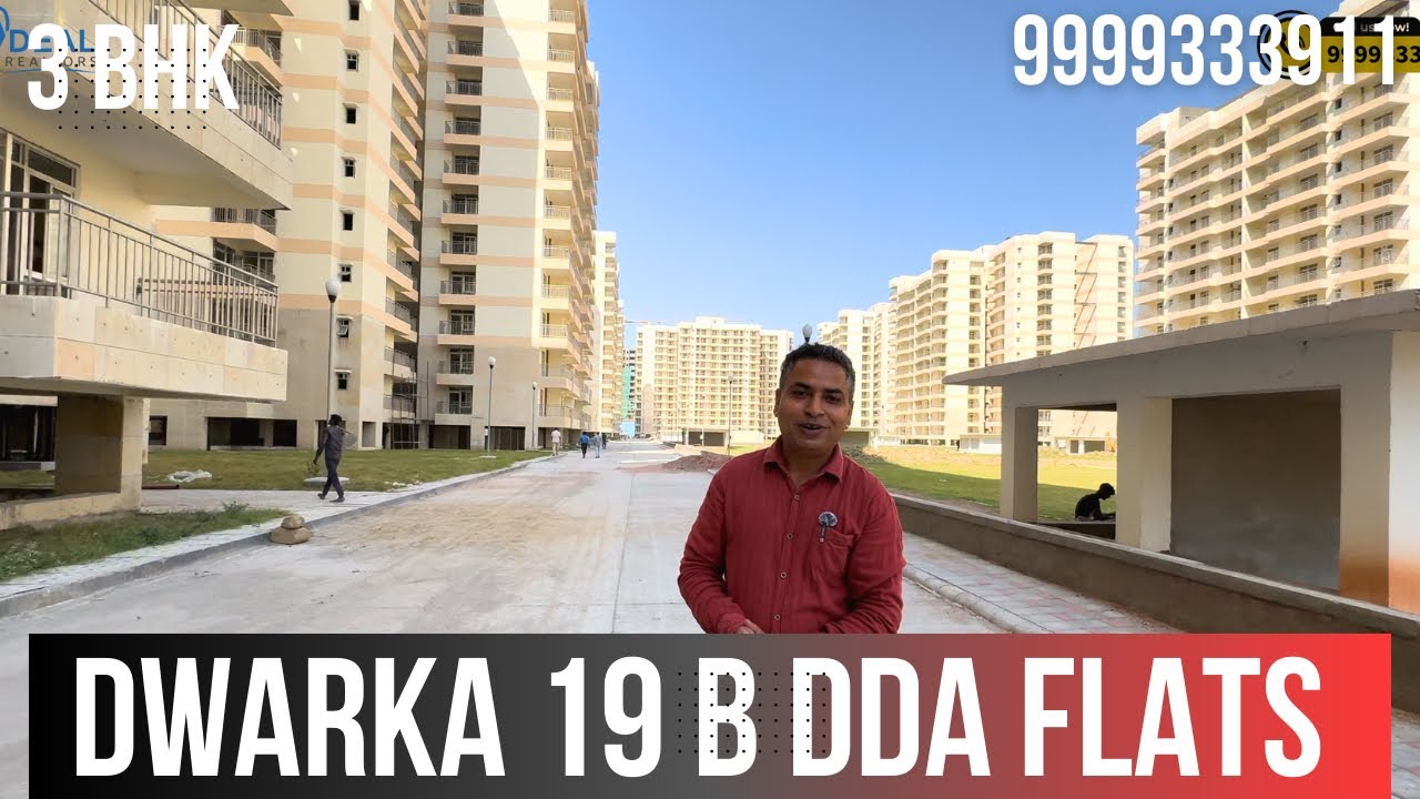 DWARKA 19 b DDA FLAT 3 BHK #dwarka #property #realestate #dda # ...
