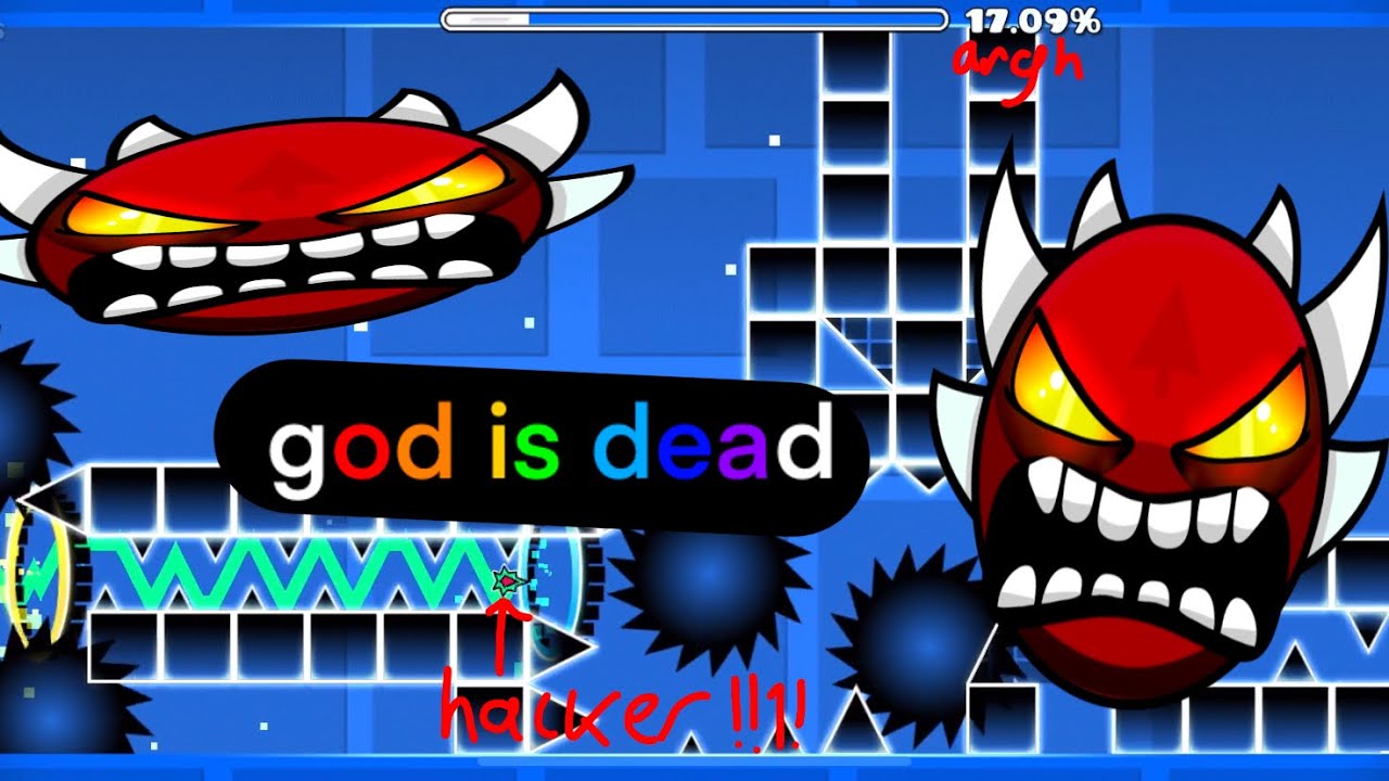 god is dead - Geometry Dash Challenge Preview (BOTTED) - YouTube