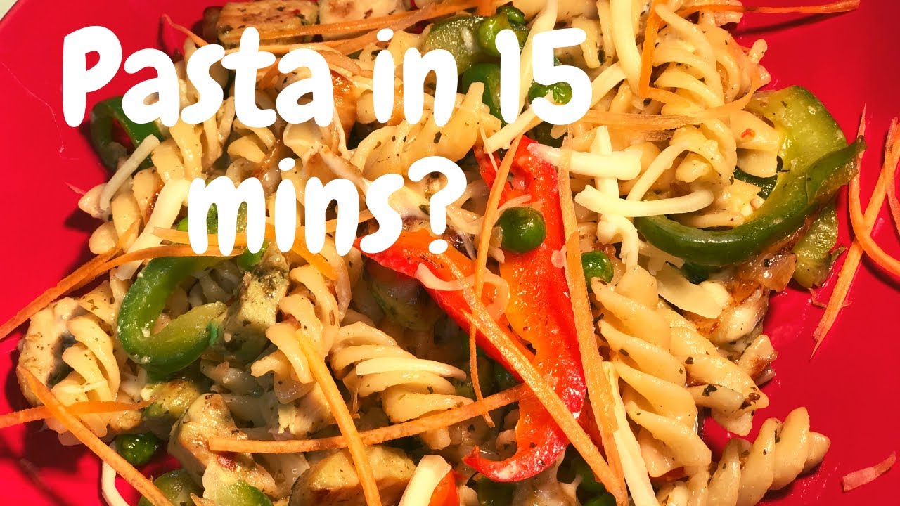 Quick pasta Recipe | Cook pasta in 15 mins | chicken Pasta Recipe - YouTube