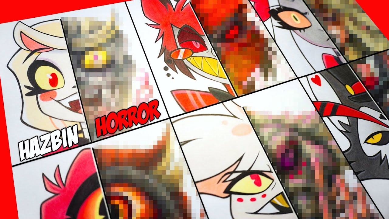 HORROR Artist vs HAZBIN HOTEL 😈 ️ - YouTube