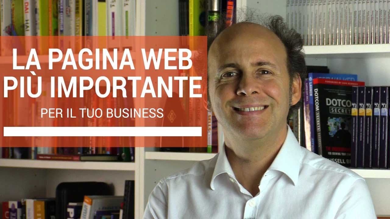 Web Marketing: La Pagina Web Più Importante Per Il Tuo Business | Marco ...