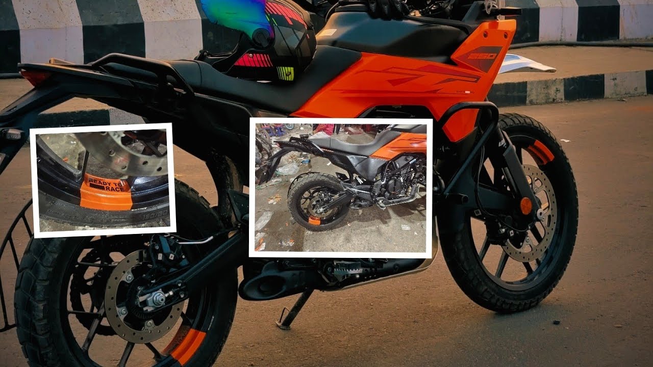 Modification For Adventure 250 2025 | Modification for bikes | Stickers ...