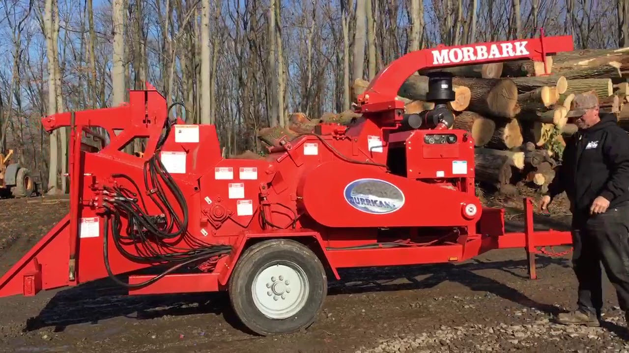 Morbark Hurricane 2400XL Chipper Stock #811-882 - YouTube
