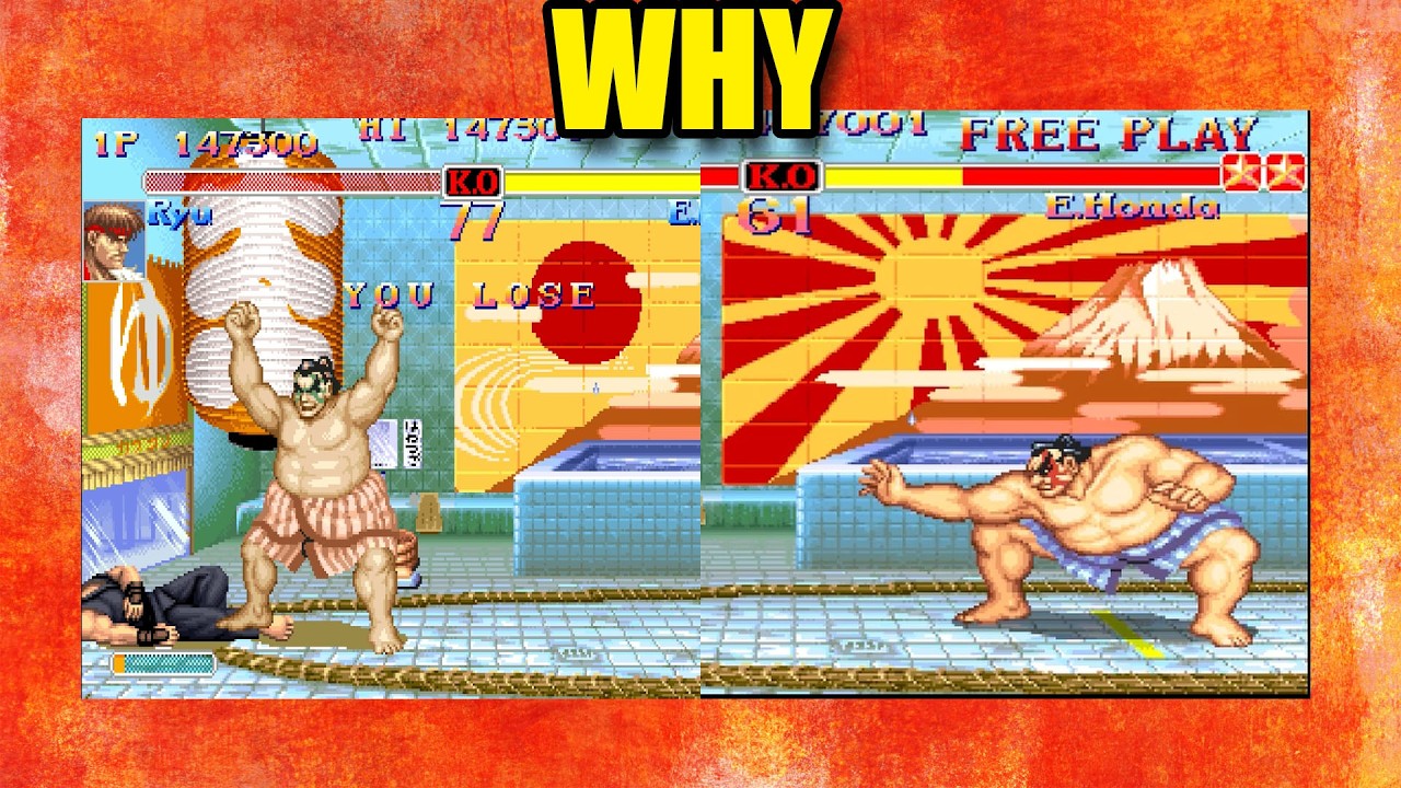 E Honda’s Stage in Street Fighter 2 Why Capcom Removed the Flag and ...