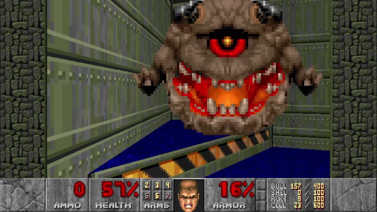 DOOM 2 - Doom Zero (Map 19: Quantum Processing): Ultra Violence 100% - YouTube