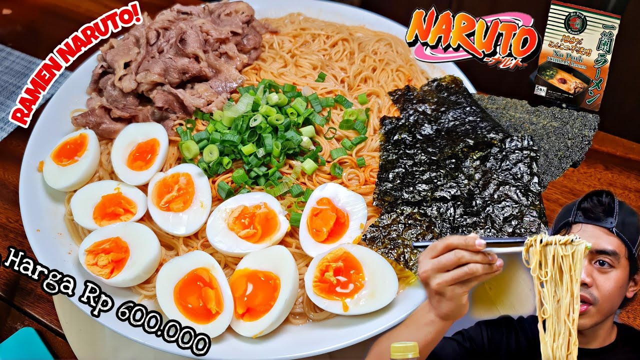 PERTAMA KALI MAKAN RAMEN NARUTO ASLI JEPANG! - YouTube