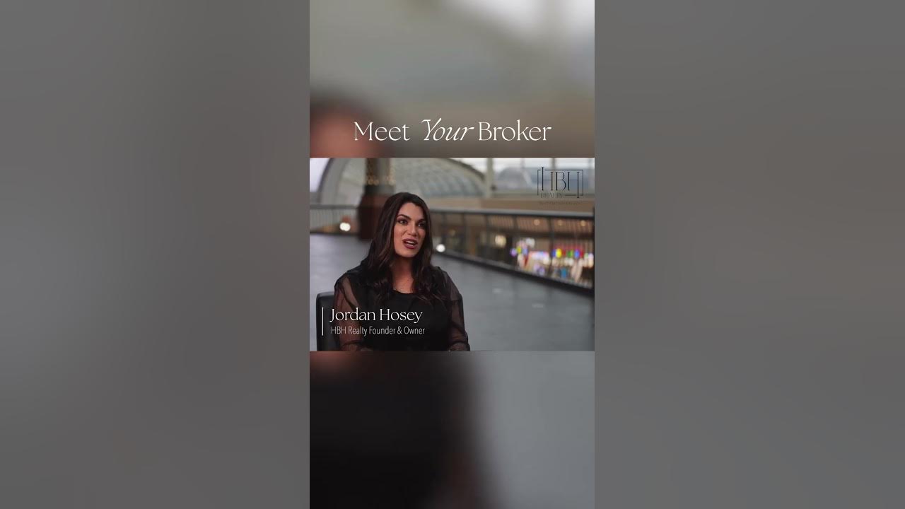 Meet Your Broker- Jordan Hosey - YouTube