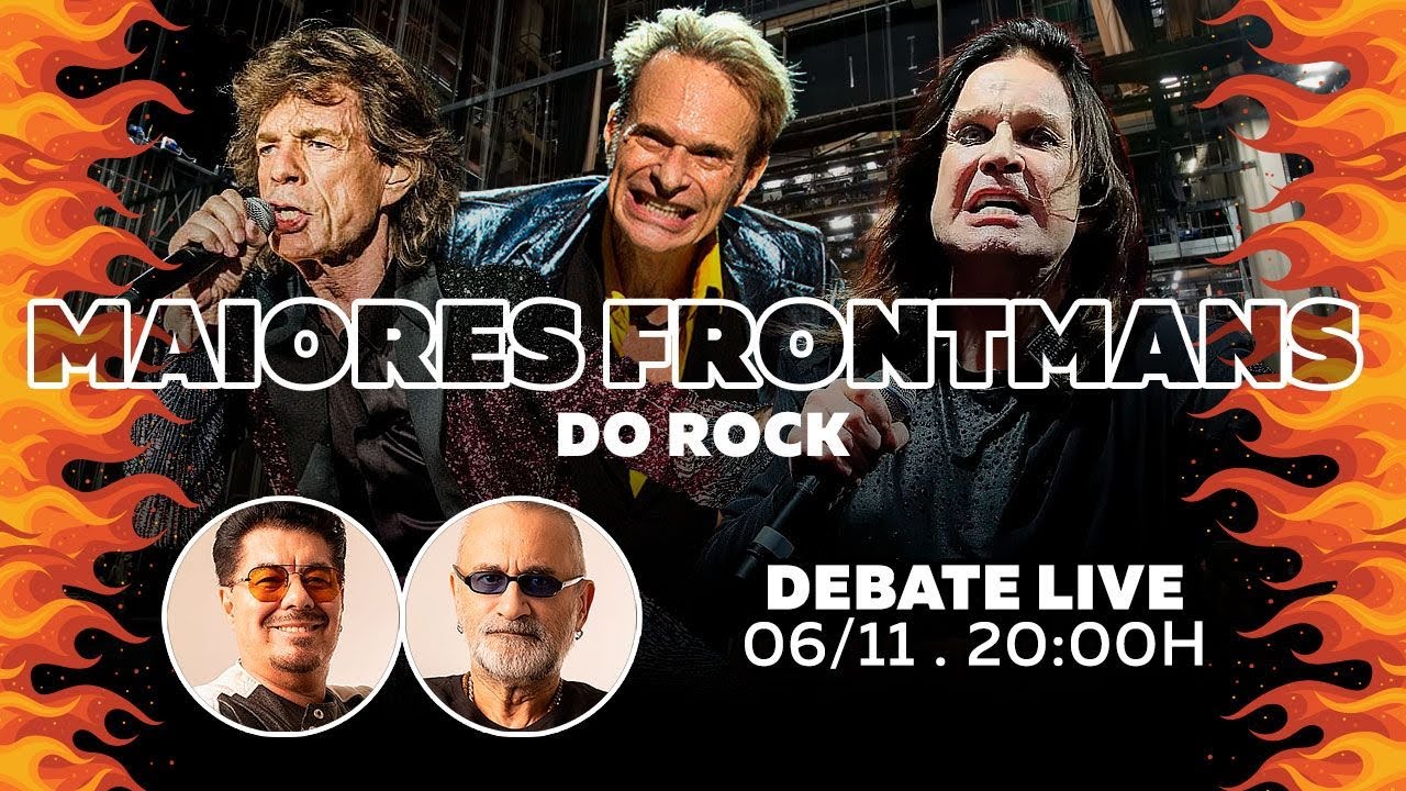 Maiores Frontmans do Rock em Debate LIVE - YouTube