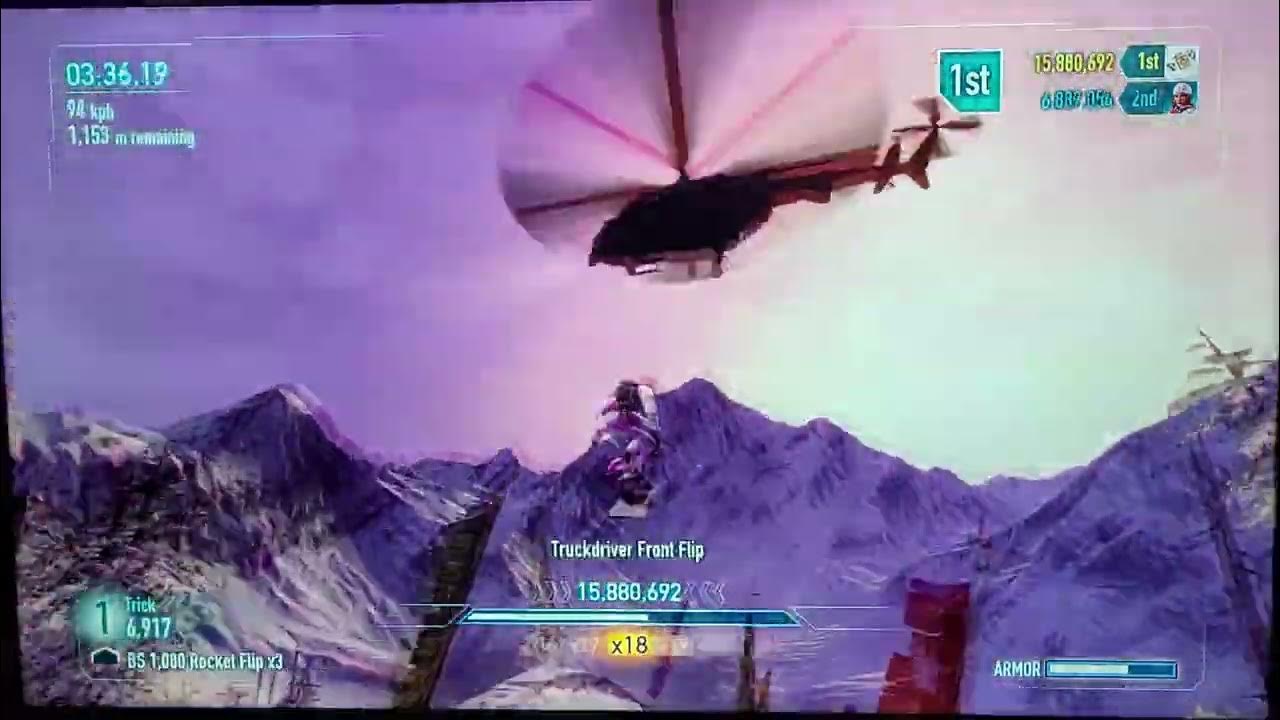 SSX ps3. Serenity. Kaori. Trick race - YouTube