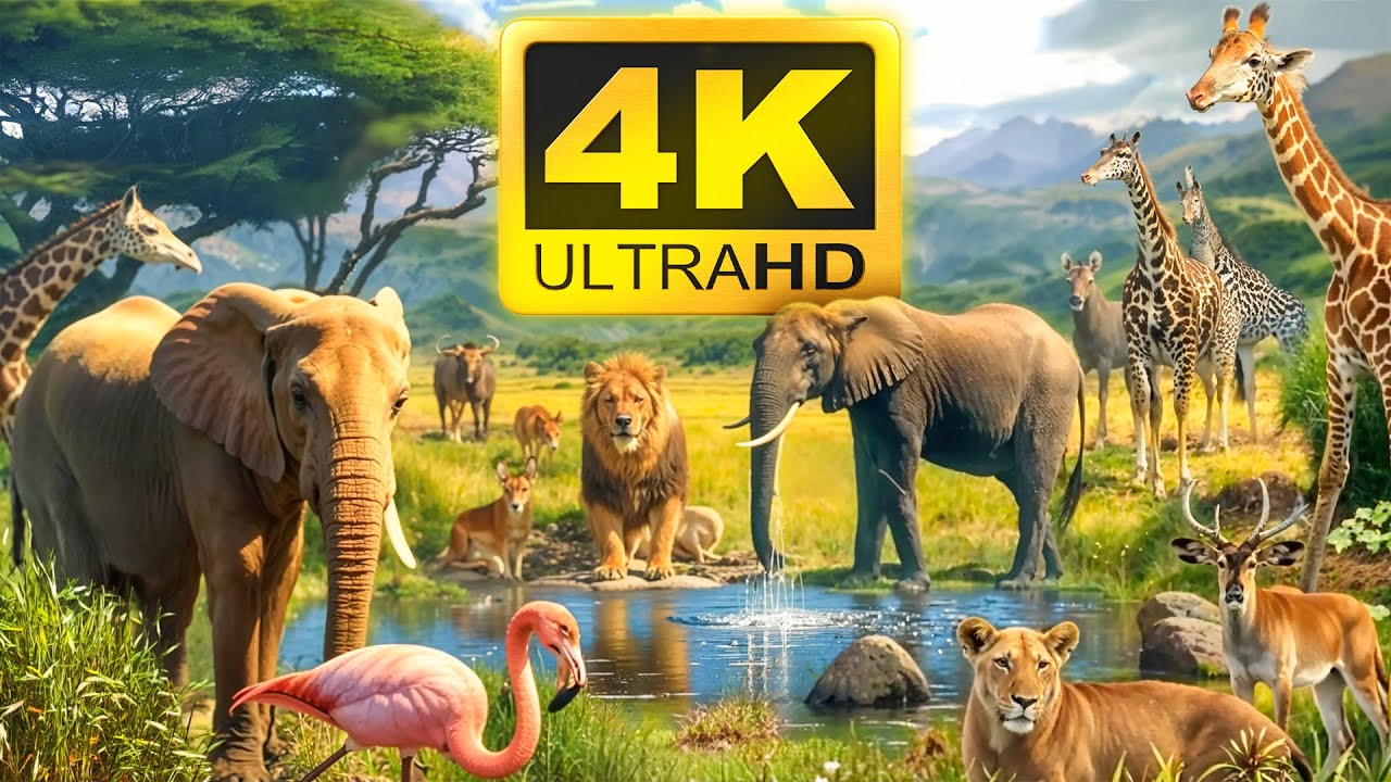 Splendid Animal Planet 4K 🌿Explore the Majestic Beauty of Wild Nature ...