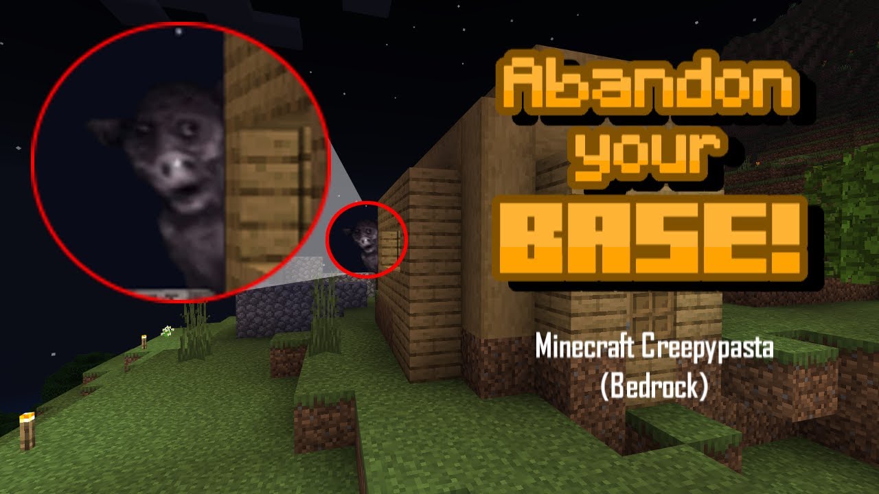 If You Hear a Pig Crying, ABANDON YOUR BASE! Minecraft Creepypasta ...