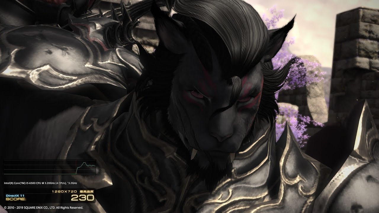 FF14 ShadowBringer Benchmark - YouTube