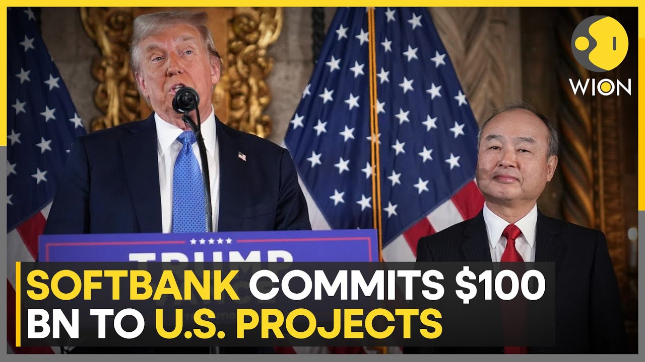 Softbank CEO Mayoshi Son Pledges $100 Billion For US Tech Jobs & AI ...