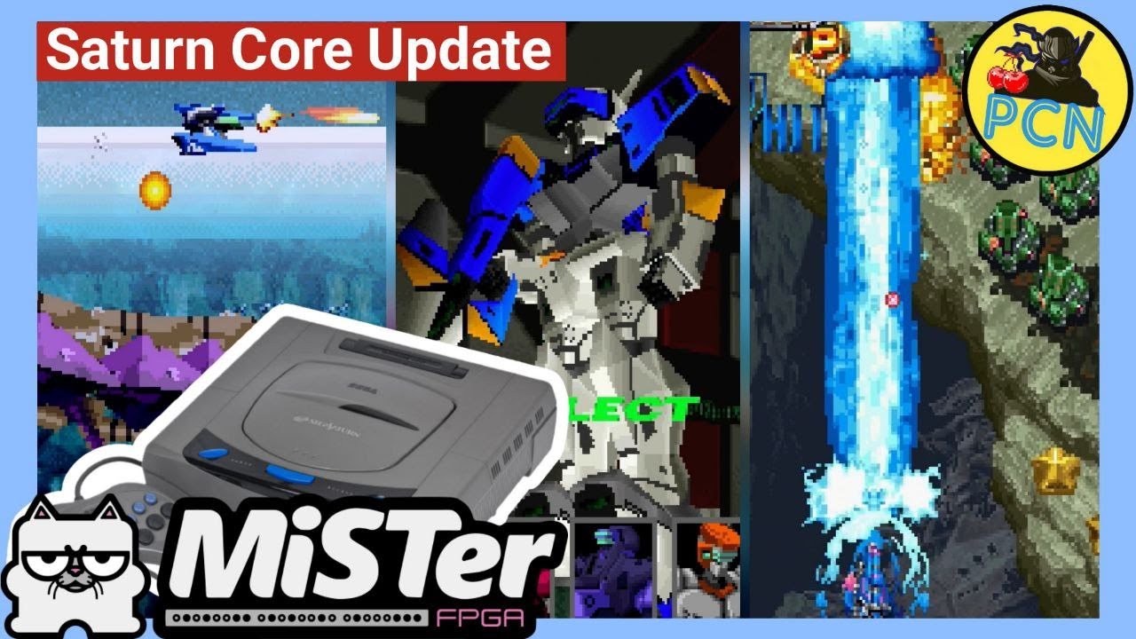 BEST UPDATE YET! | Sega Saturn | MiSTer FPGA - YouTube