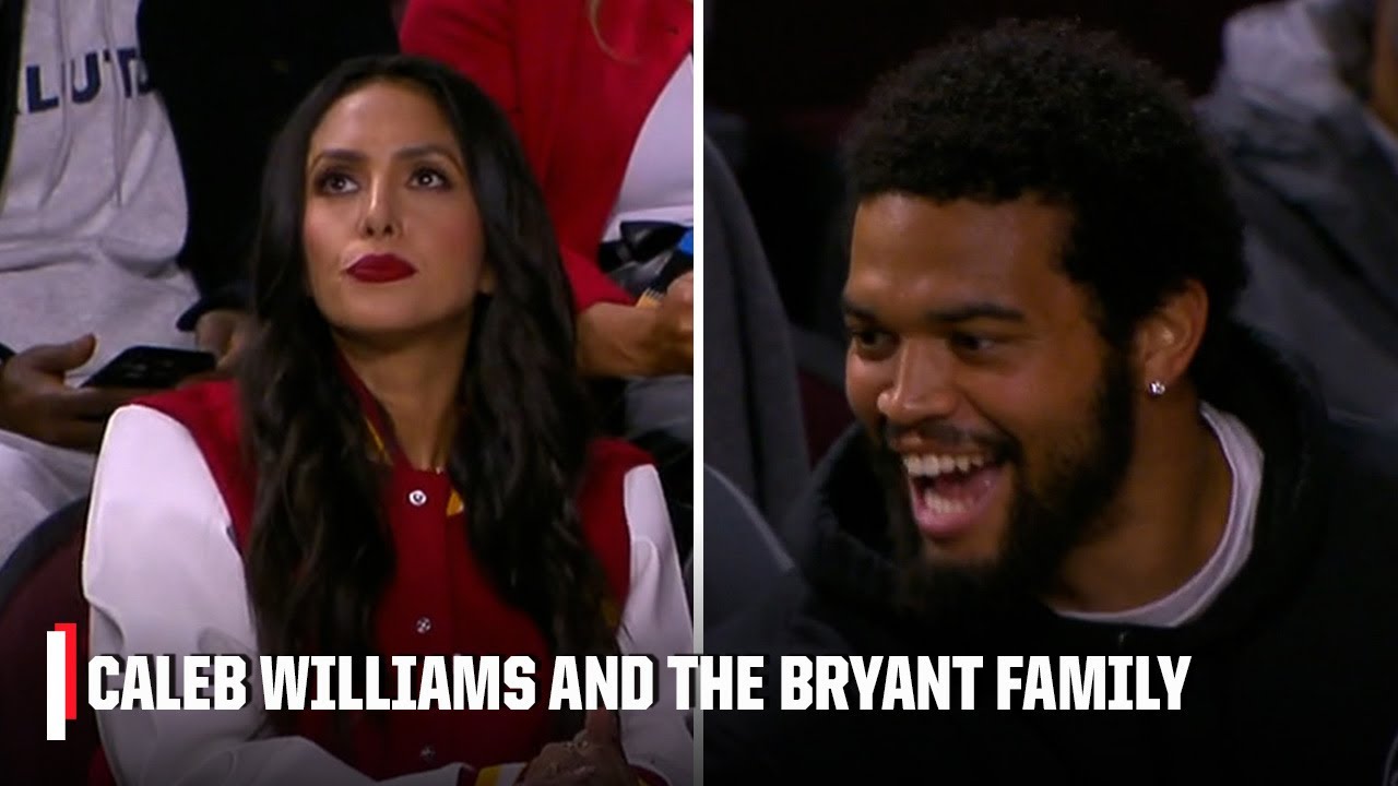 Caleb Williams & The Bryant Family in the house to watch USC play Texas A&M-CC 🤩 | NCAA ...