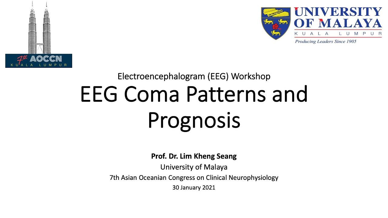EEG Coma Patterns - 7th AOCCN Professor Kheng Seang Lim - YouTube