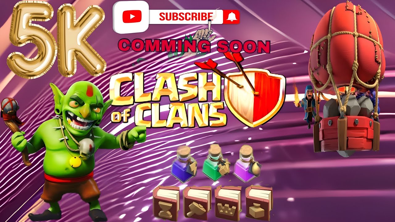 💥GIVEAWAY GOLD PASSES 💥Live COC 💥5000 SUBSCRIBE - YouTube