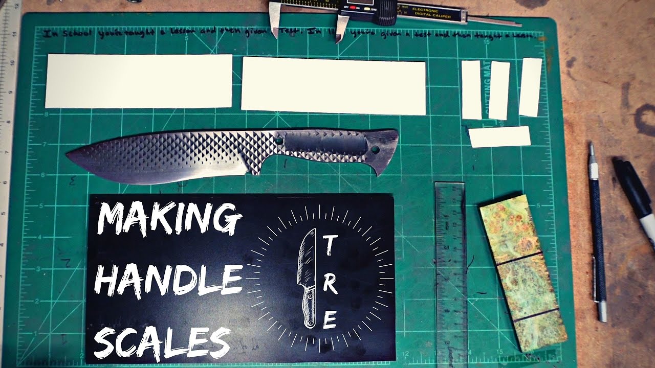 How To Make Handle Scales | Shop Talk Tuesday Episode 92 - YouTube