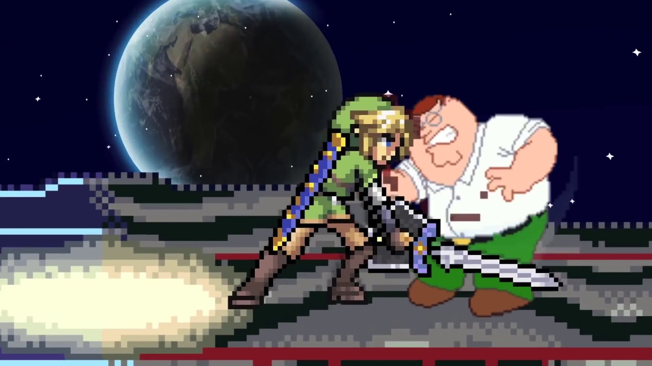 Peter vs Link (Zelda) Original Sprite Animation by AnimationRewind ...