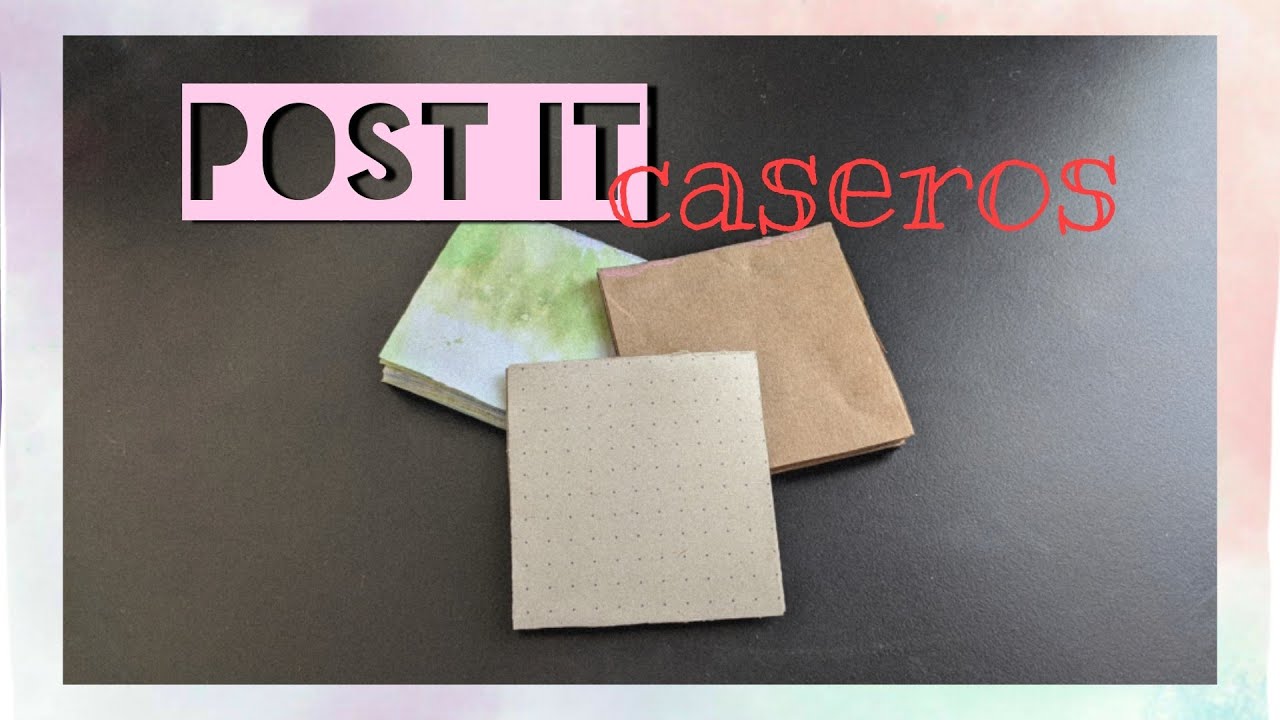 POST IT CASEROS - DIY - YouTube