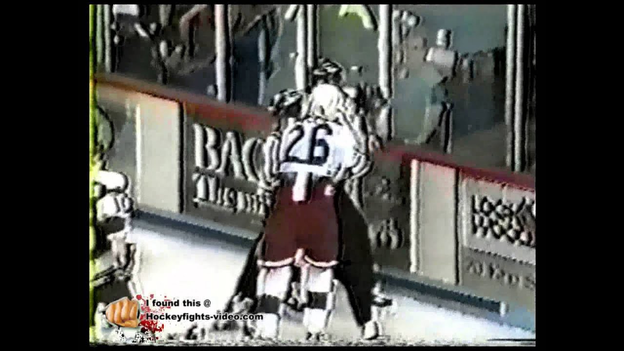 Mar 2, 1994 Aris Brimanis vs Wayne Doucet Hershey Bears vs Moncton ...