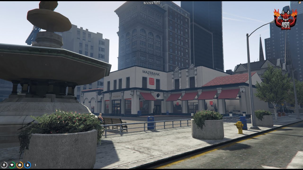 Liberty City Fivem - Maze Bank Interior-MLO - YouTube