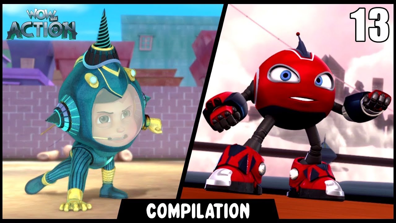 Vir: The Robot Boy & Rollbots | Compilation 13 | Action show for kids ...