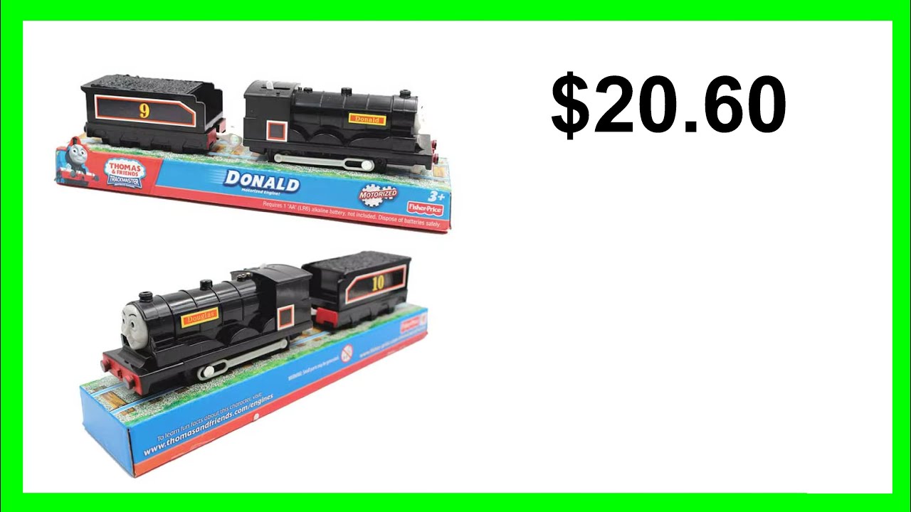 Thomas Trackmaster Donald and Douglas 20 bucks each - YouTube