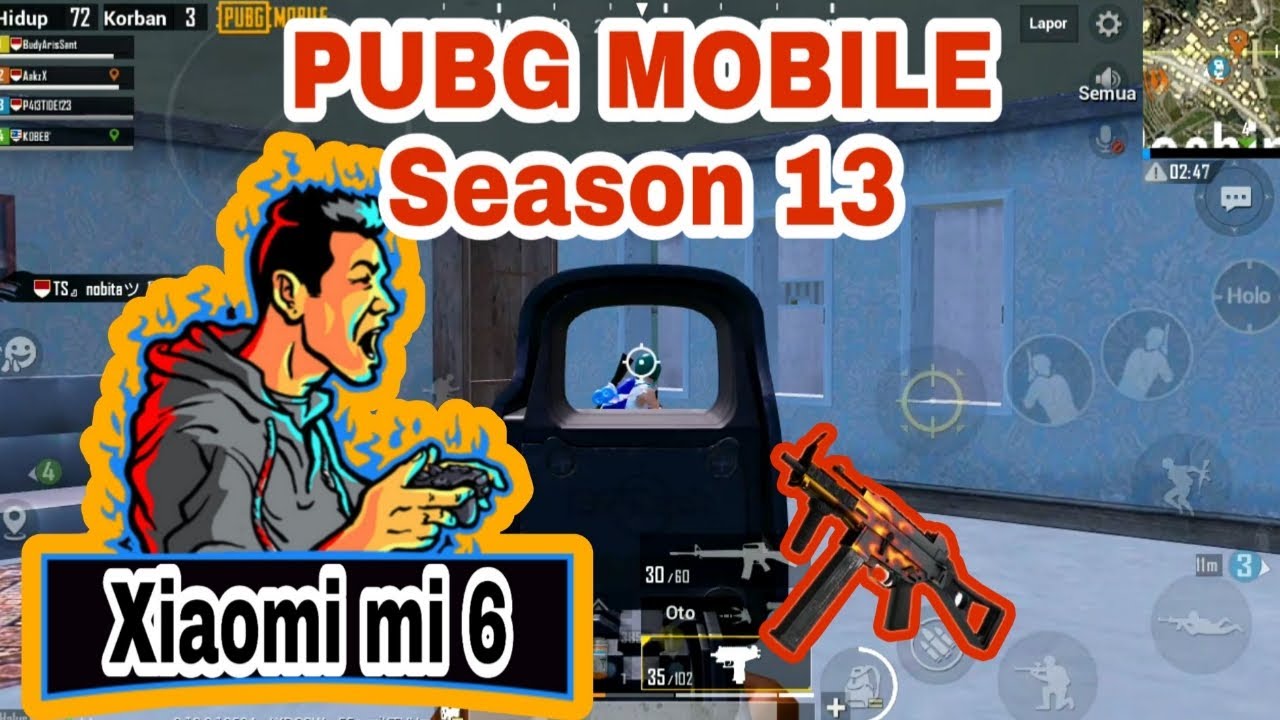 XIAOMI MI 6 TEST PUBG MOBILE SEASON 13 - YouTube