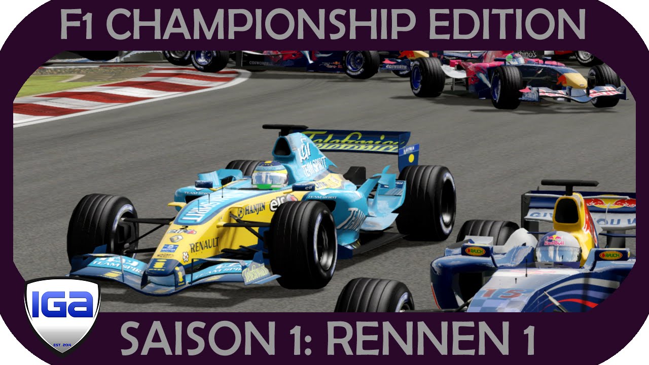 Formula 1 Championship Edition Saison 1 - Rennen 1 - YouTube