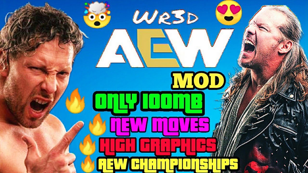 😍😘 THE BEST EVER WR3D 2K20 MOD (AEW SPECIAL MOD)🔥🔥 FT. CHRIS JERICHO ...