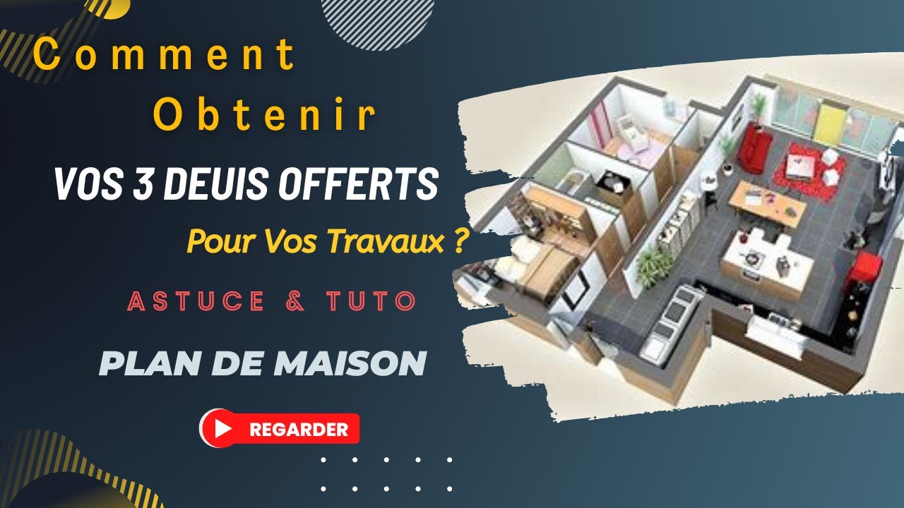 Prix d'un plan de maison / Devis gratuit - YouTube