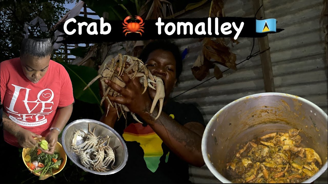 Crab tomalley (curried )🦀🦀🇱🇨 - YouTube