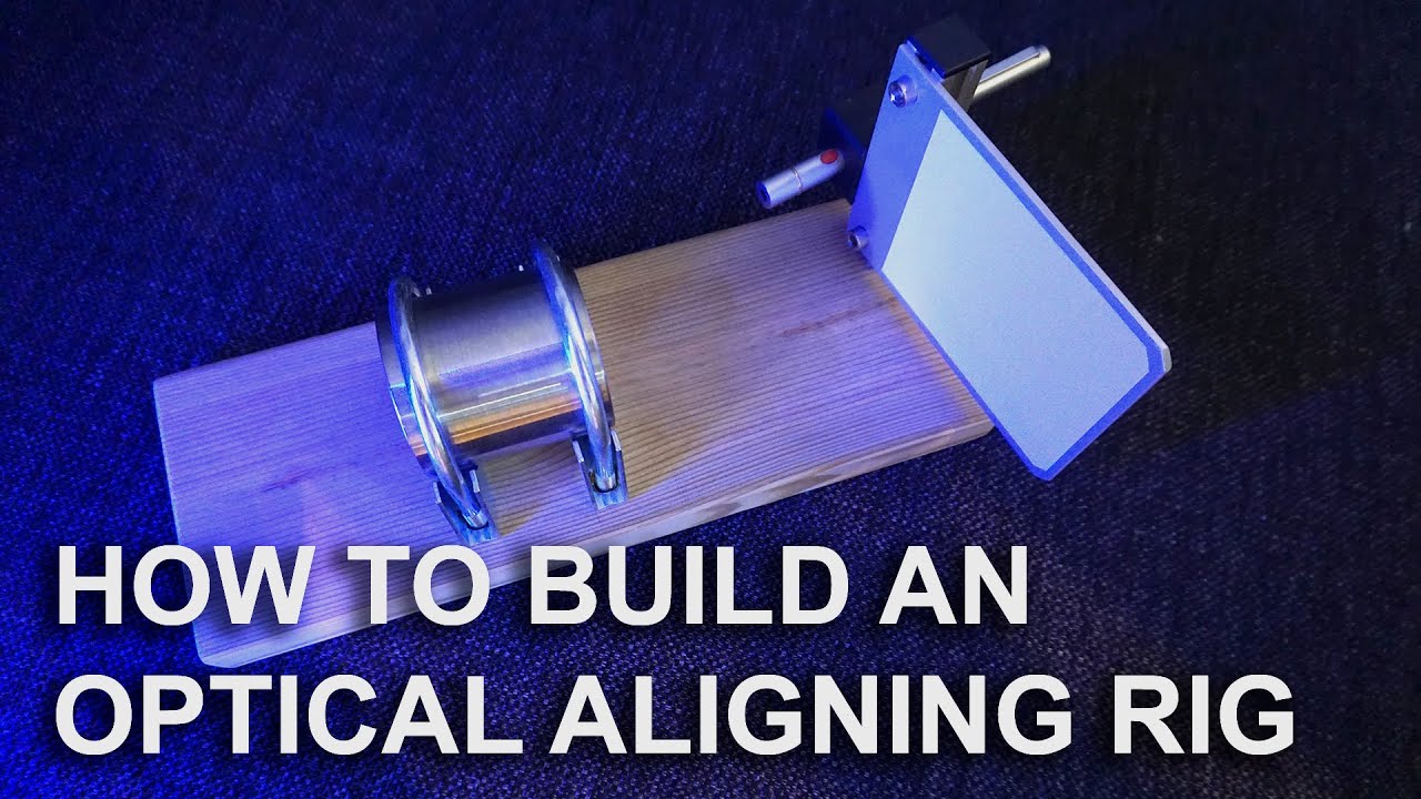 Building an optical rig for adjusting tilt of a CCD or CMOS astronomy ...