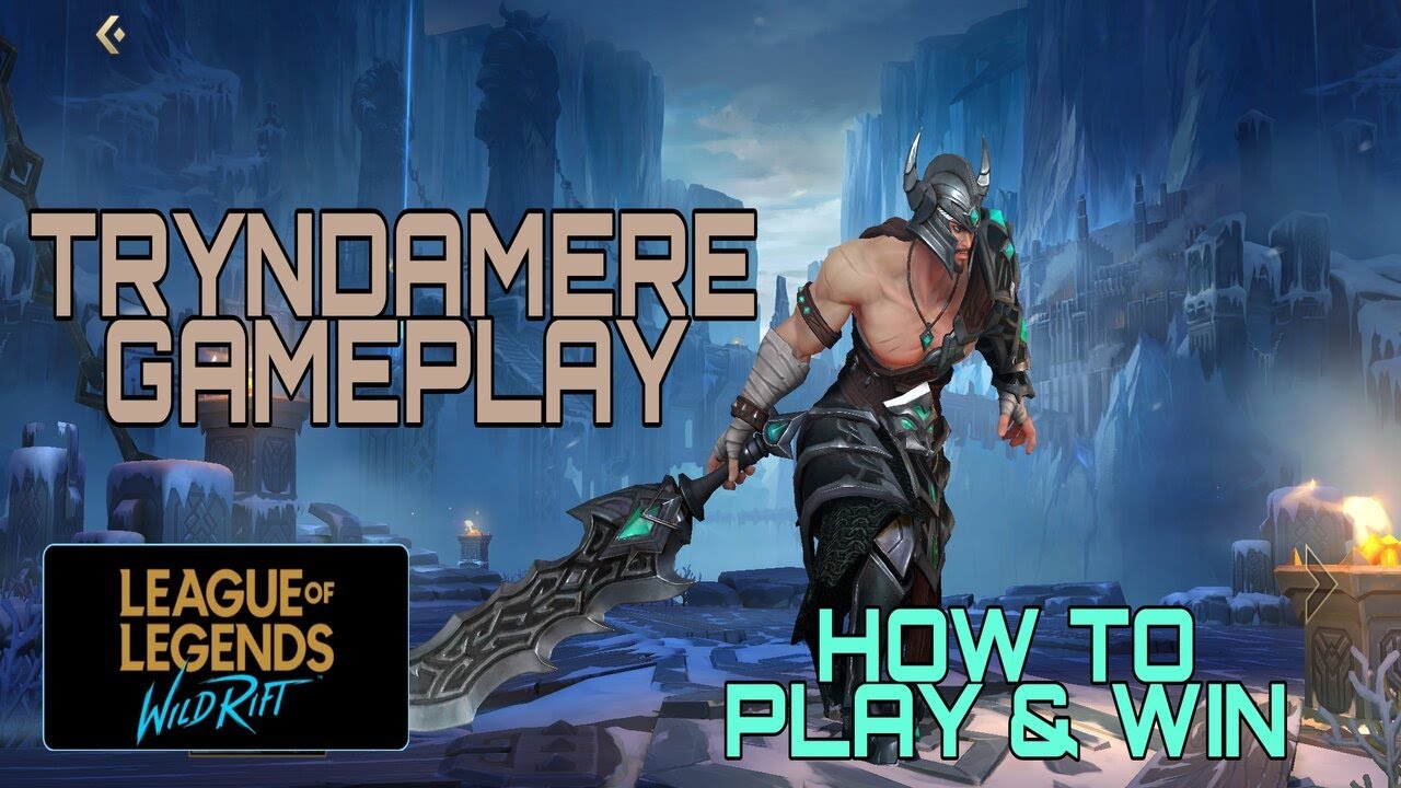 TRYNDAMERE BEST BUILD & RUNES - GUIDE AND GAMEPLAY | League of Legends ...