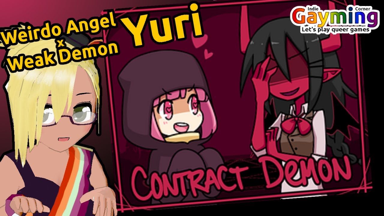 Angel x Demon Yuri [Contract Demon] Let's Play | Indie Gayming - YouTube