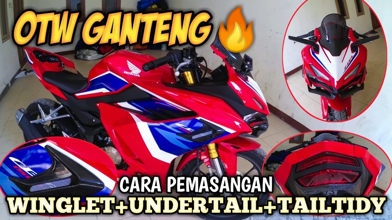 SPIL PART MODIF YANG TERPASANG DI CBR150R K45R| DAN CARA PASANGNYA ...