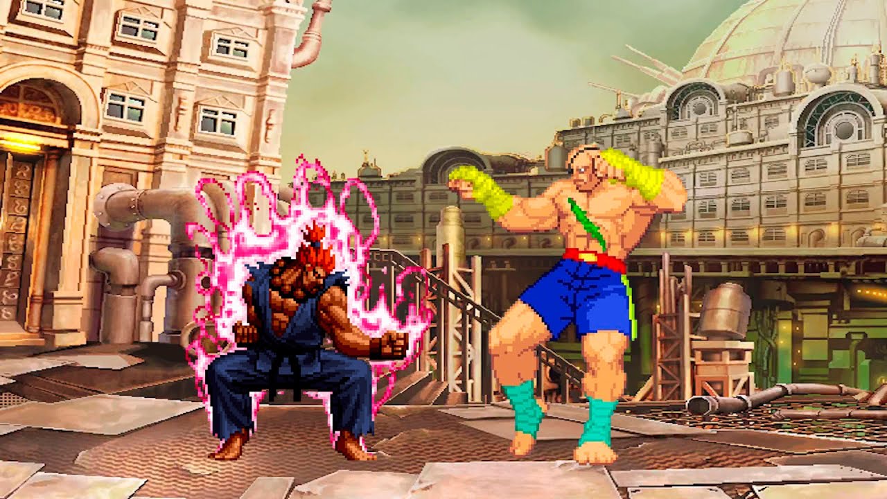 AKUMA VS SAGAT - YouTube